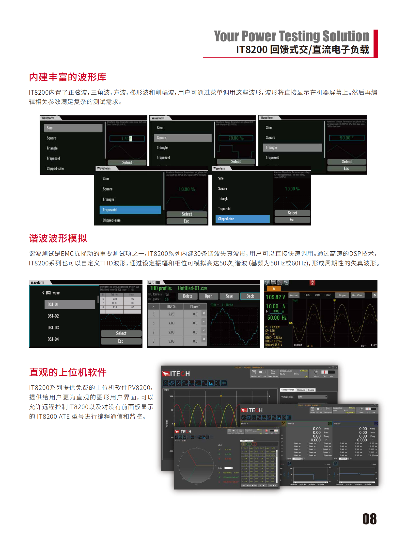 ITECH艾德克斯回馈式交/直流电子负载IT8200系列 - 广州市君翔仪器仪表有限公司