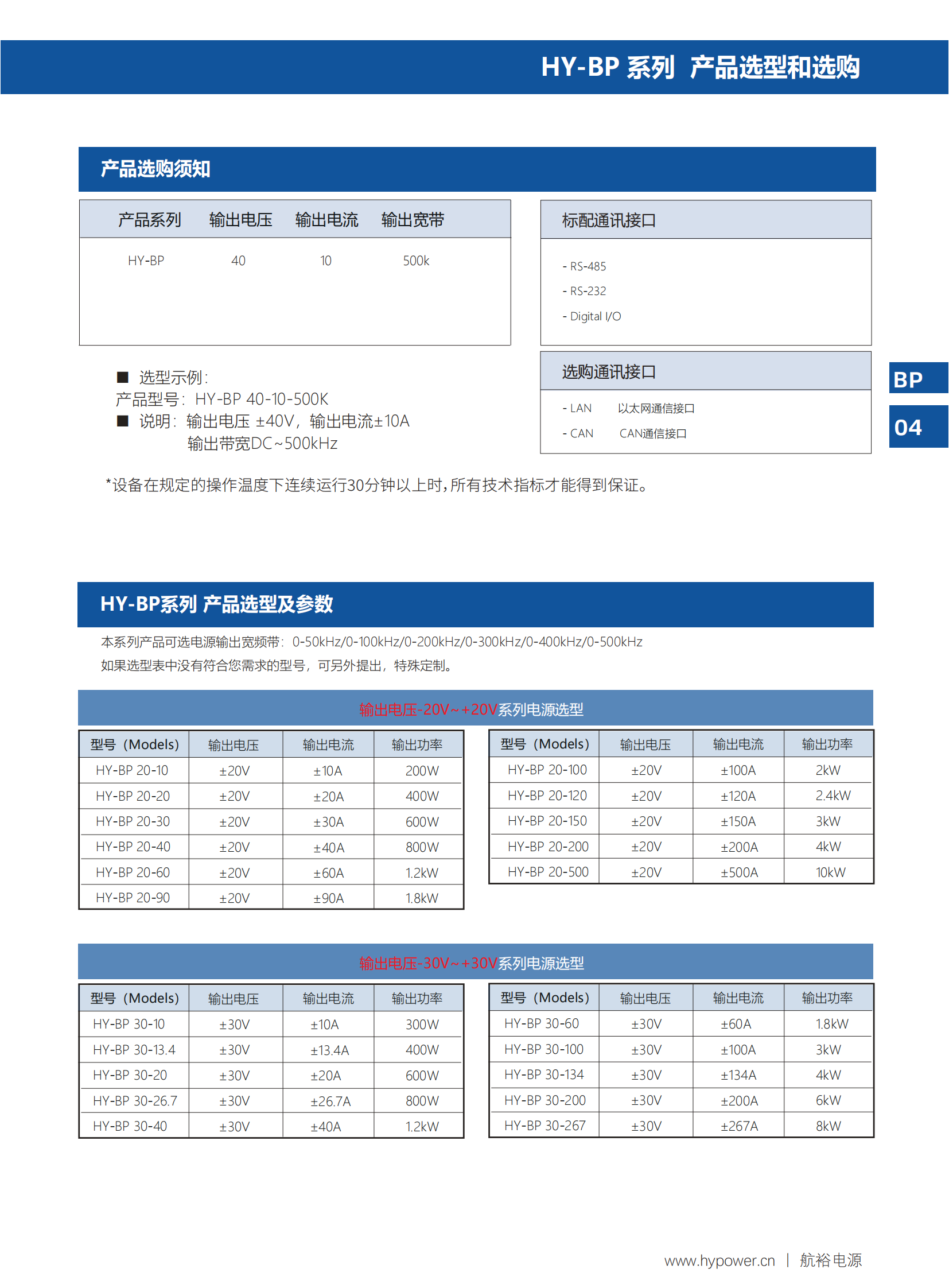 HY-BP16750 汽车电子测试高速电源 - 广州市君翔仪器仪表有限公司